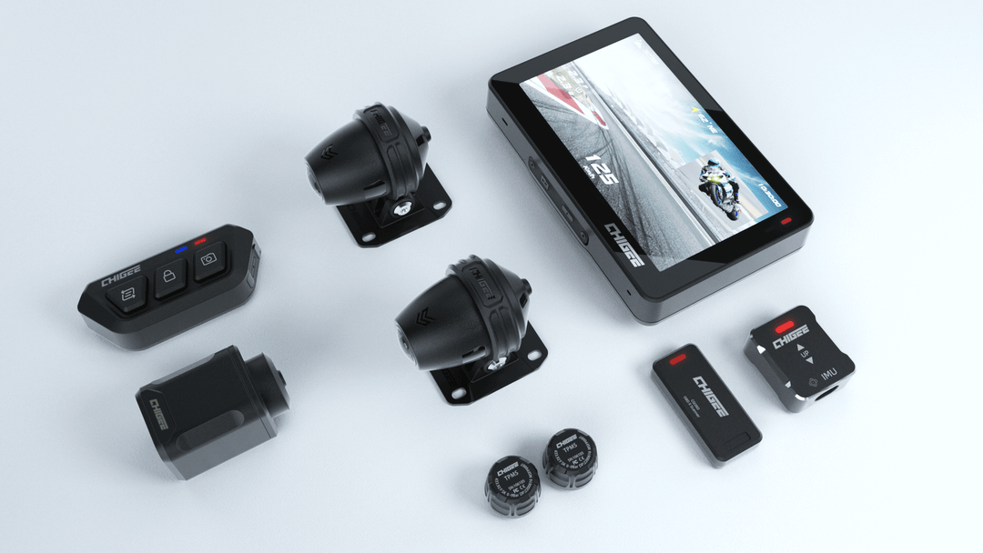 CHIGEE XR-3 Dashcam: 3 Cams for Improved Motorcycle Safety – Chigee