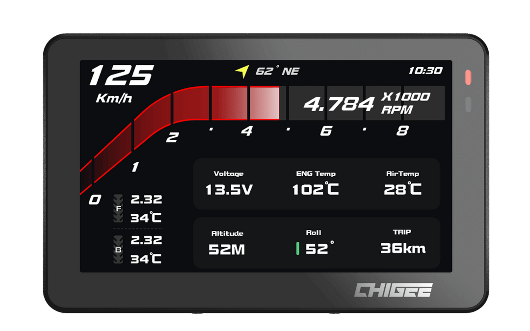 CHIGEE XR-3 Dashcam: 3 Cams for Improved Motorcycle Safety – Chigee