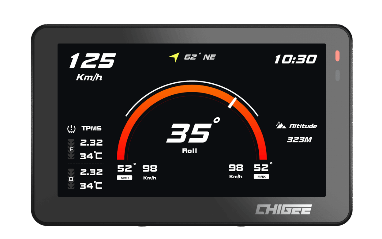 CHIGEE XR-3 Dashcam: 3 Cams for Improved Motorcycle Safety – Chigee