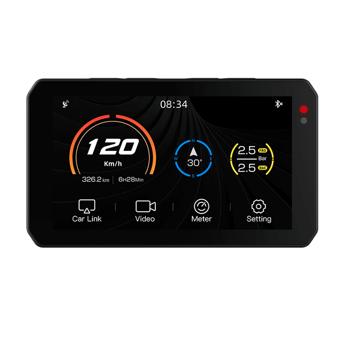 AIO-5 Lite Smart Motorcycle System | CarPlay & Android Auto