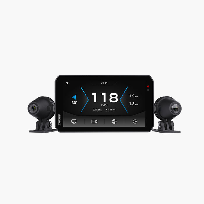 AIO-5 Evo Smart Motorcycle System | CarPlay & Android Auto
