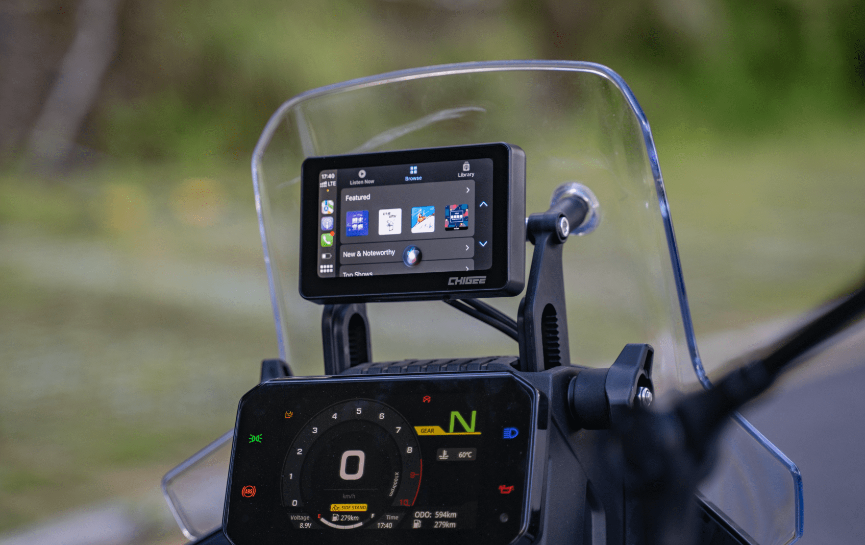 CHIGEE XR-2 Motorcycle Dashcam | CarPlay & Android Auto – Chigee