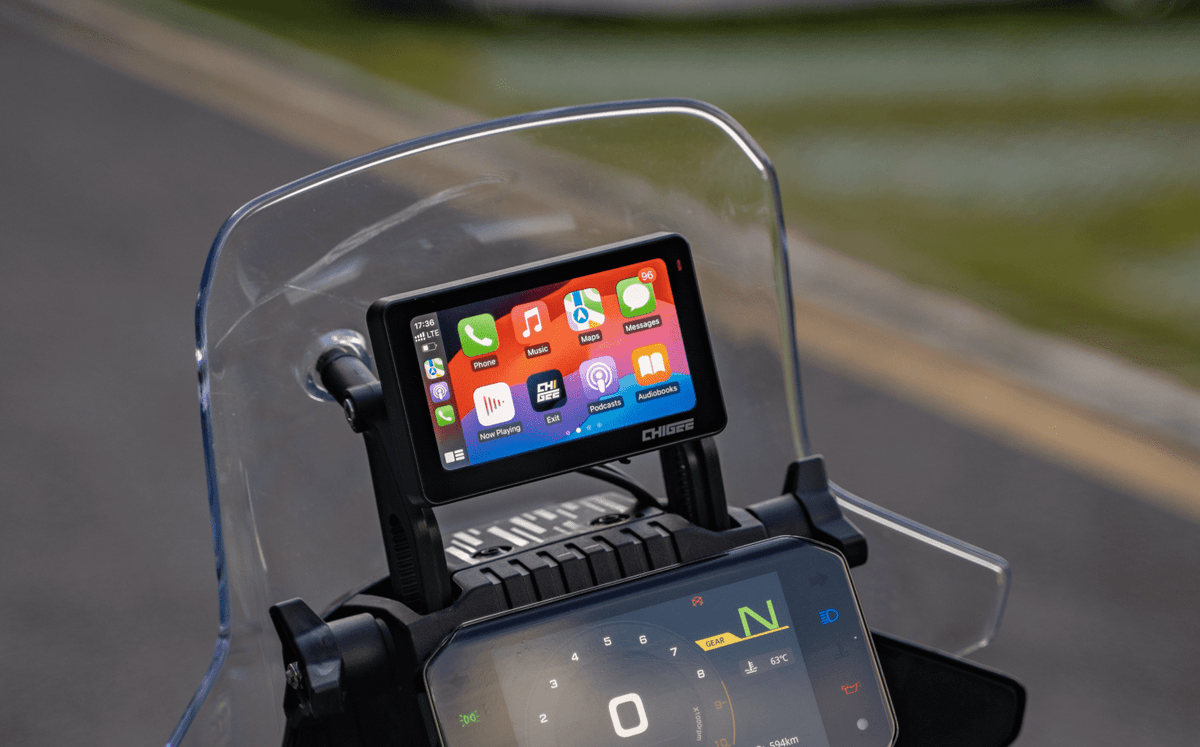CHIGEE XR-2 Motorcycle Dashcam | CarPlay & Android Auto – Chigee