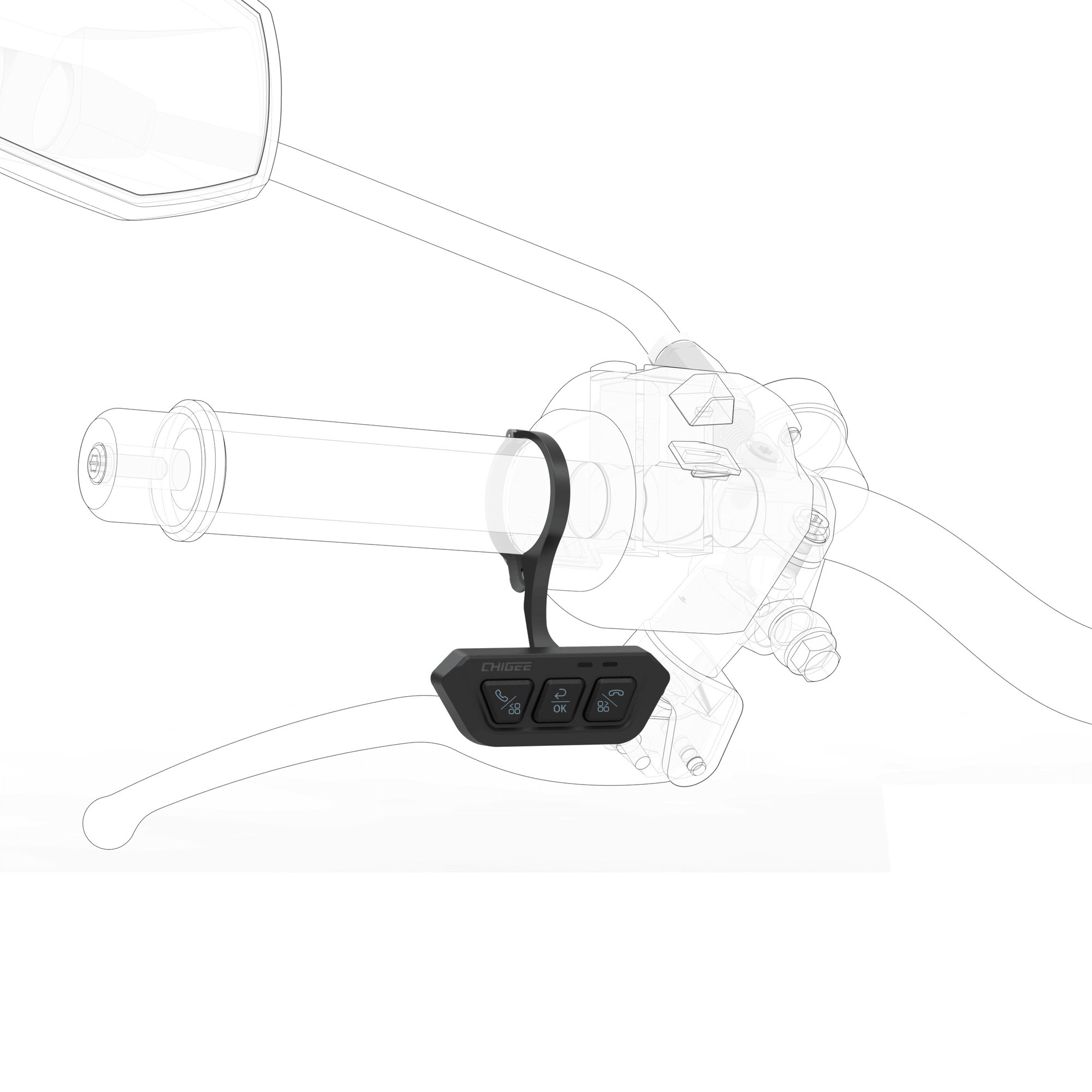 Handlebar Mount for CGRC Pro Remote
